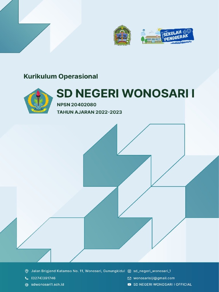 Kurikulum SDN Wonosari I 2022/2023 | PDF | Karier & Perkembangan | Bisnis