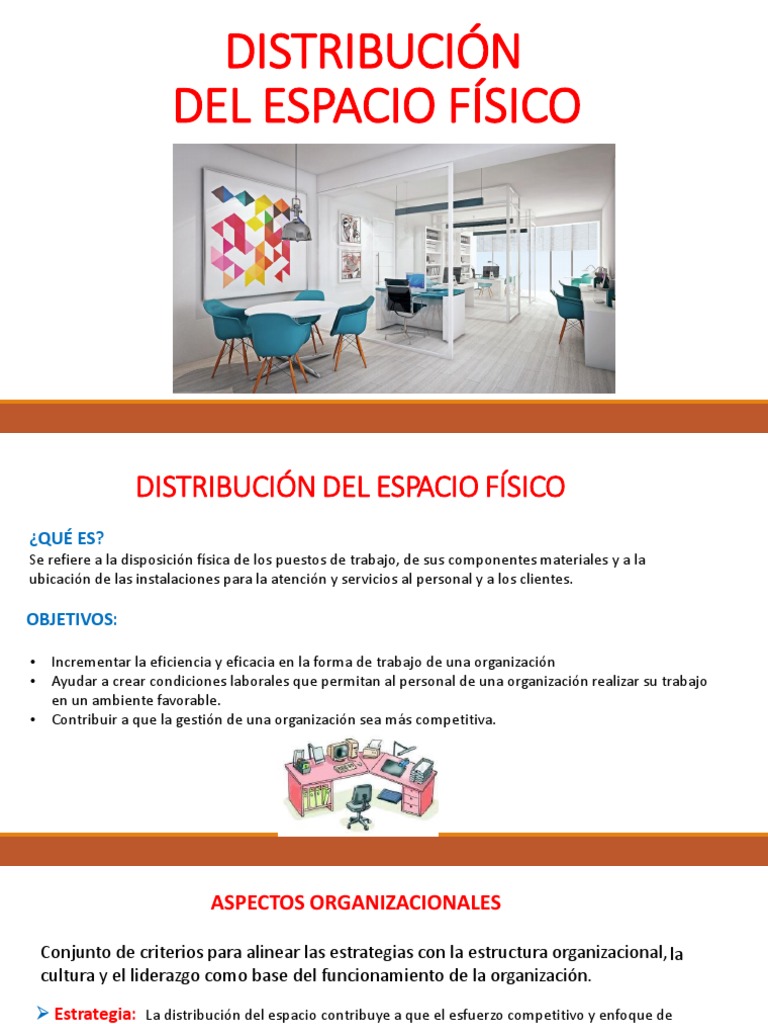 2 Clase Distribucion Del Espacio Fisico | PDF | Color | Liderazgo