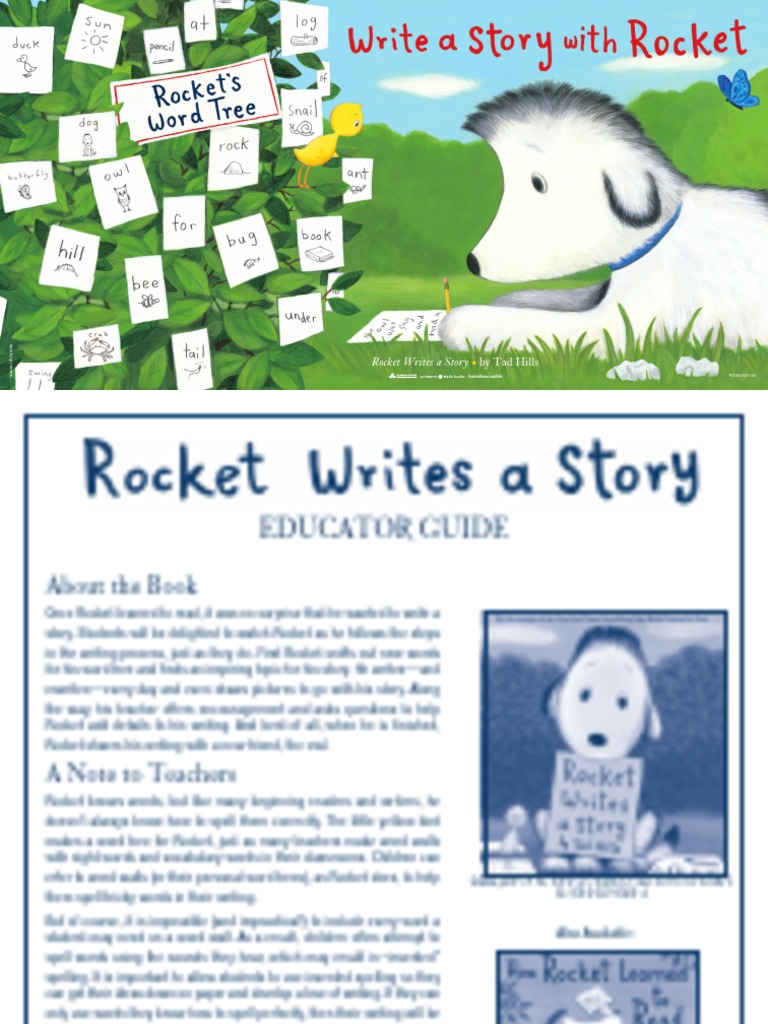 Rocket's Story Writing Adventure | PDF | Human Communication