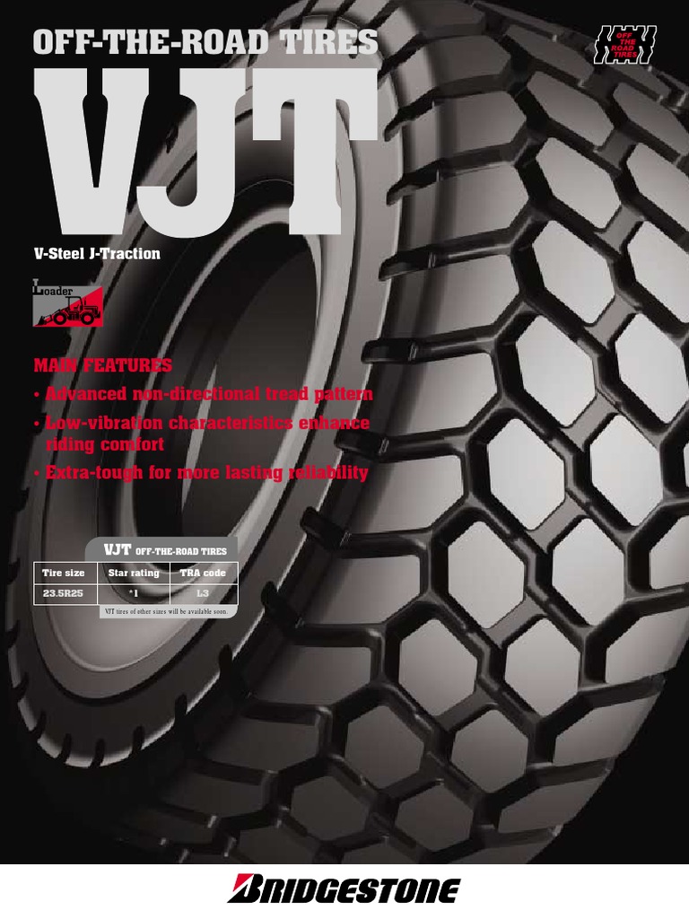 VJT - Leaflet | PDF | Tire | Mechanical Engineering