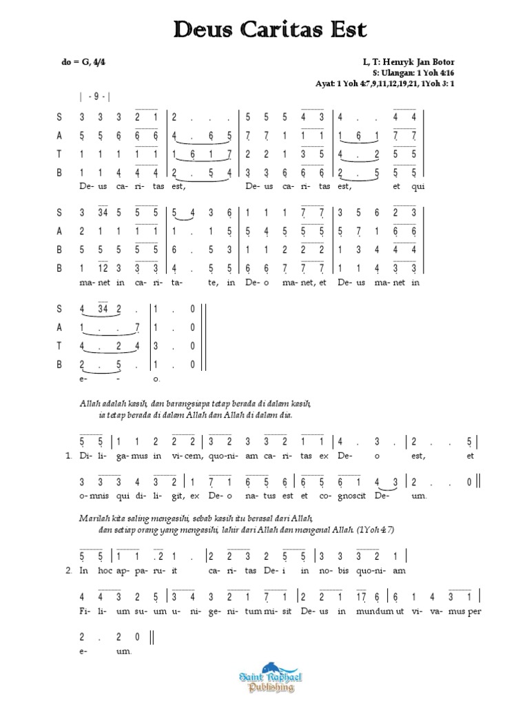 Deus Caritas Est - Botor | PDF