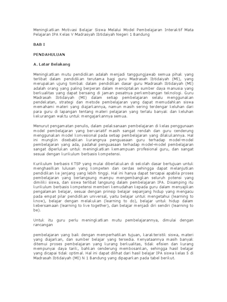 Artikel IPA | PDF | Karier & Perkembangan