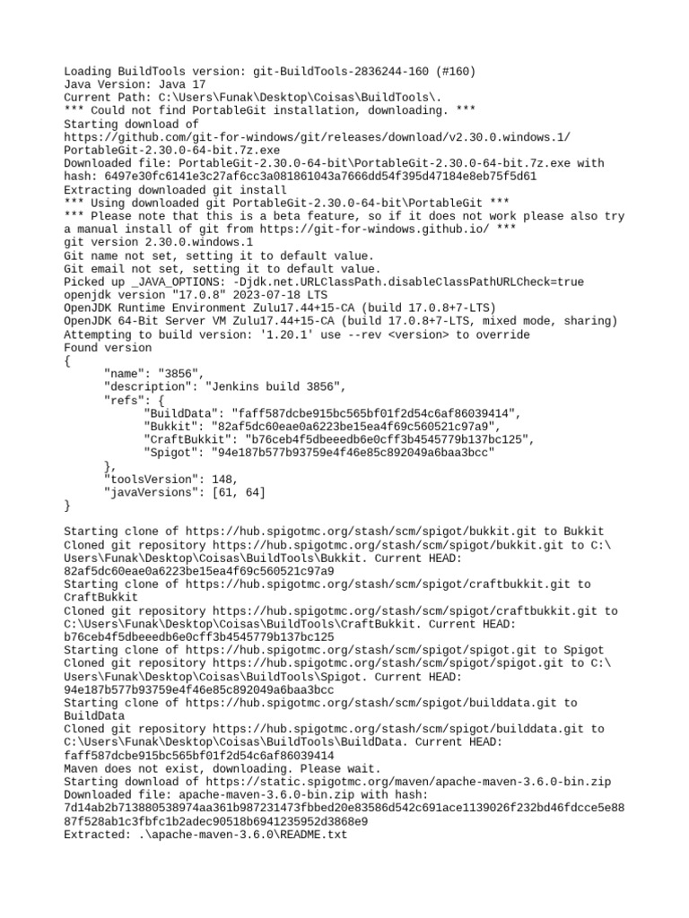 BuildTools Log | PDF | Operating System Technology | System Software