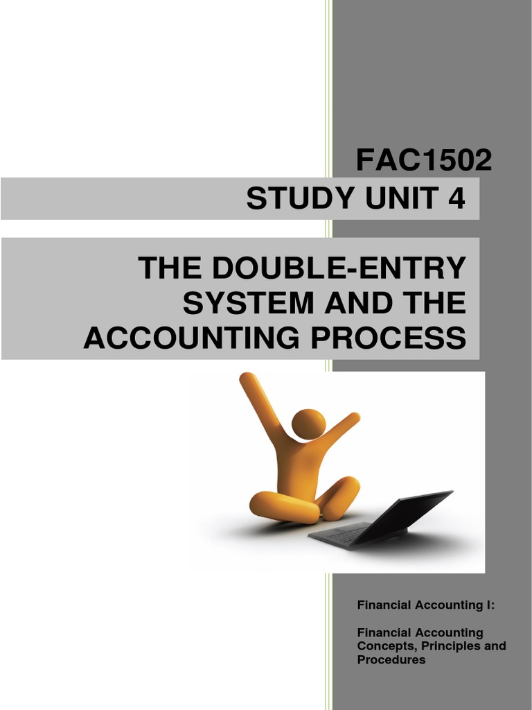 FAC1502 Study Unit 4 2023 | PDF | Debits And Credits | Balance Sheet