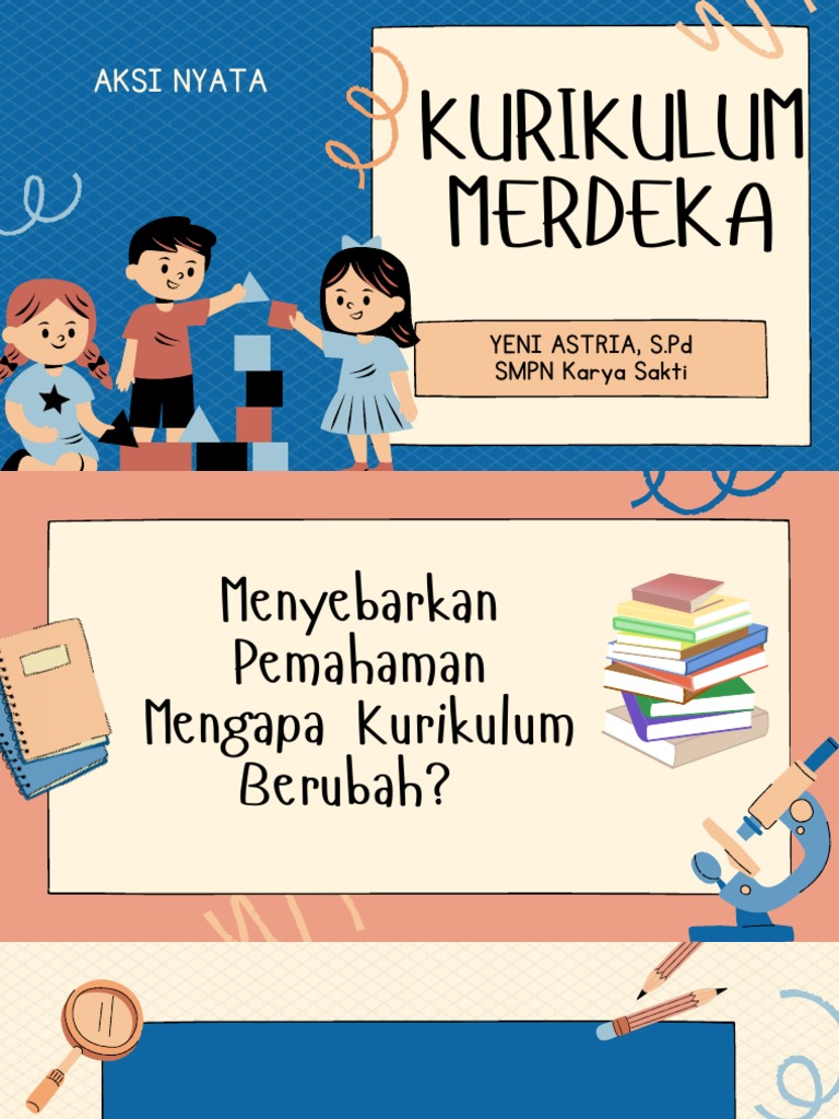 Aksi Nyata Kurikulum Merdeka | PDF
