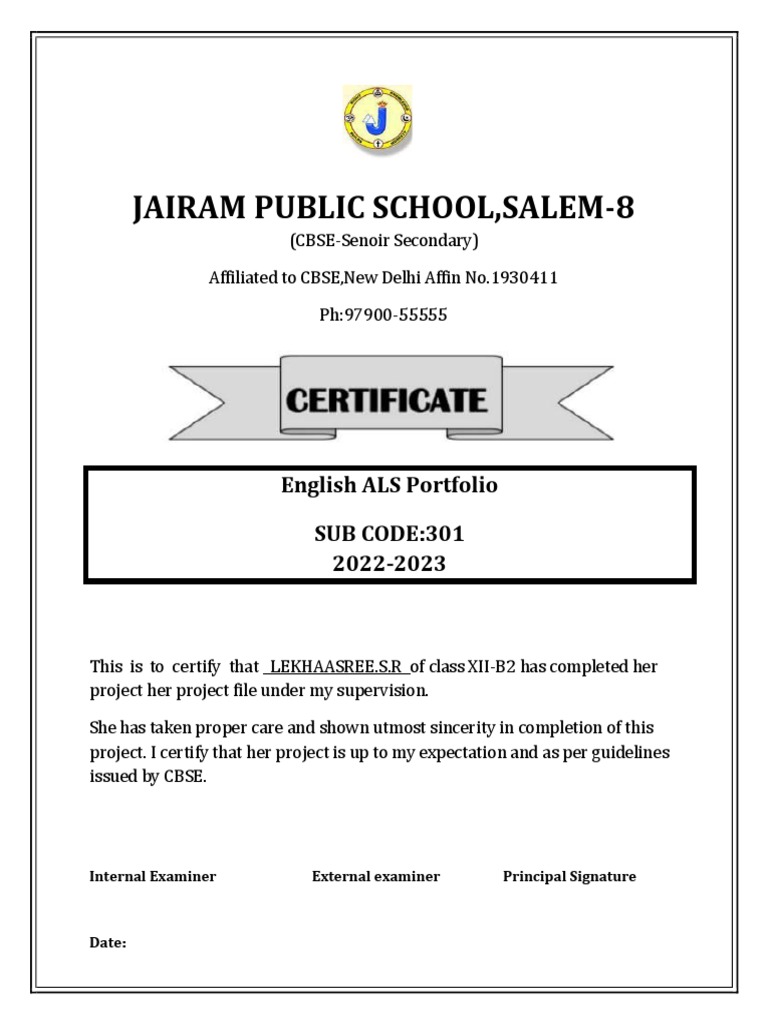 English Project Class 12 | PDF | Selma Lagerlöf