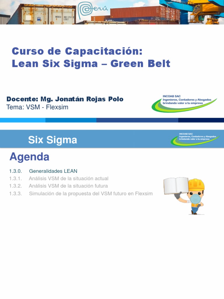 Curso Lean Six Sigma: Simulación VSM Flexsim | PDF