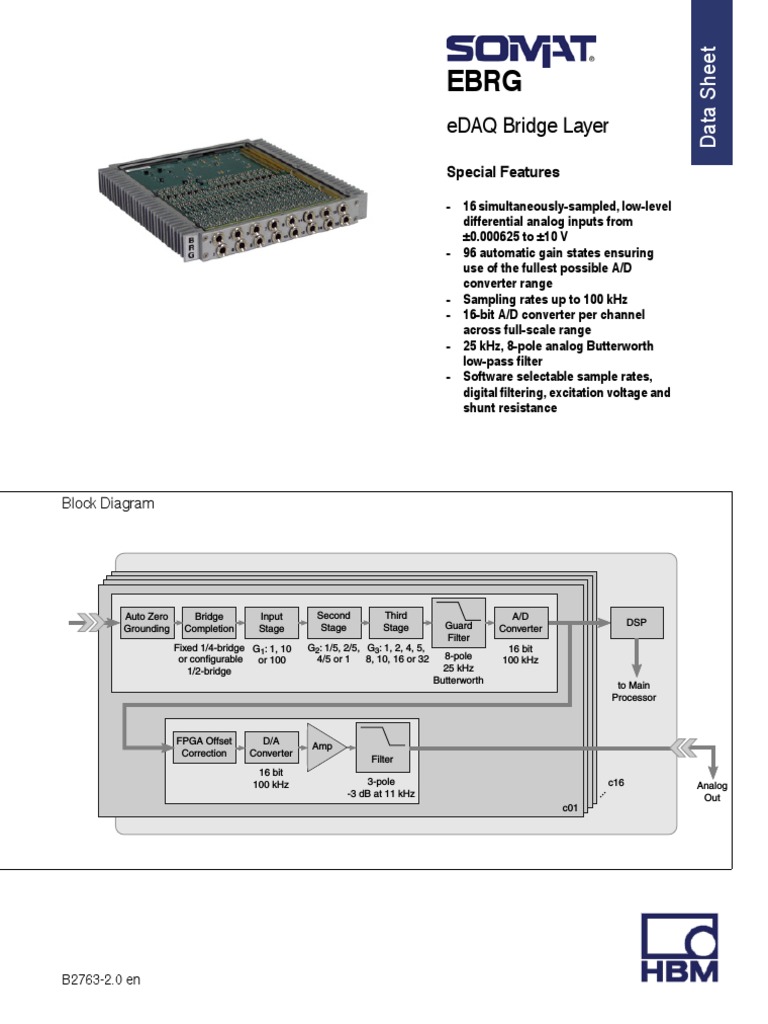Ebrg Bridge Layer | PDF | Analog To Digital Converter | Electricity