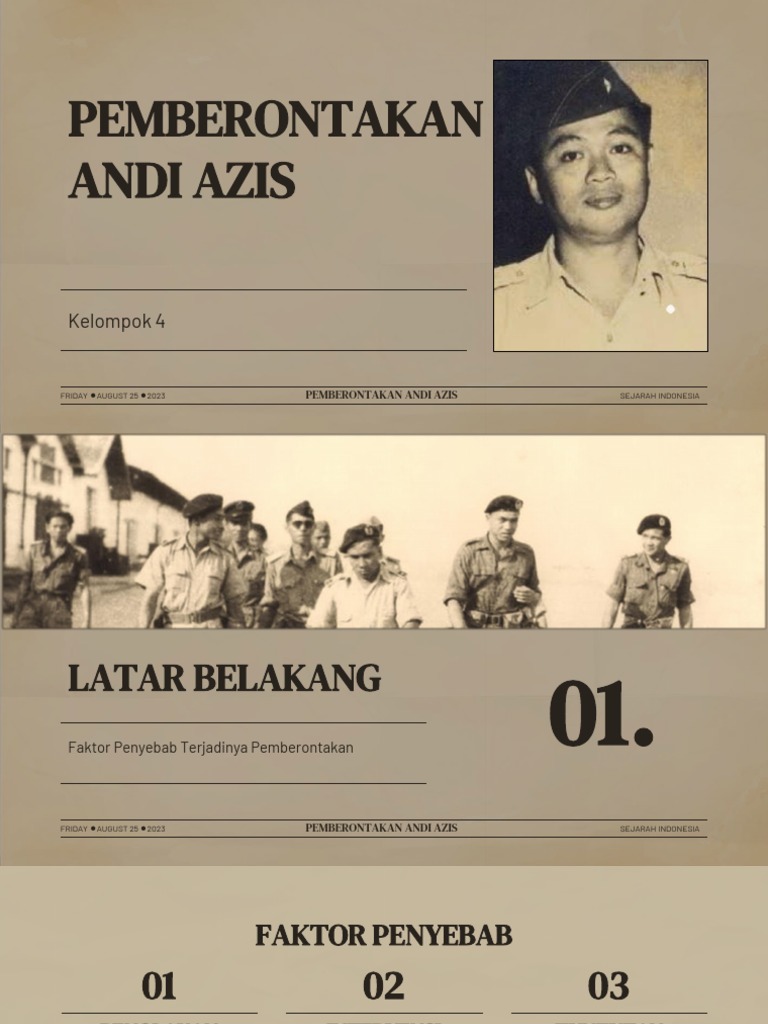 Pemberontakan Andi Azis Kelompok 4 | PDF