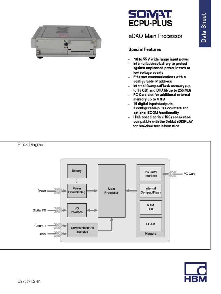 Ecpu-Plus Main Processor | PDF | Power Supply | Electrical Connector