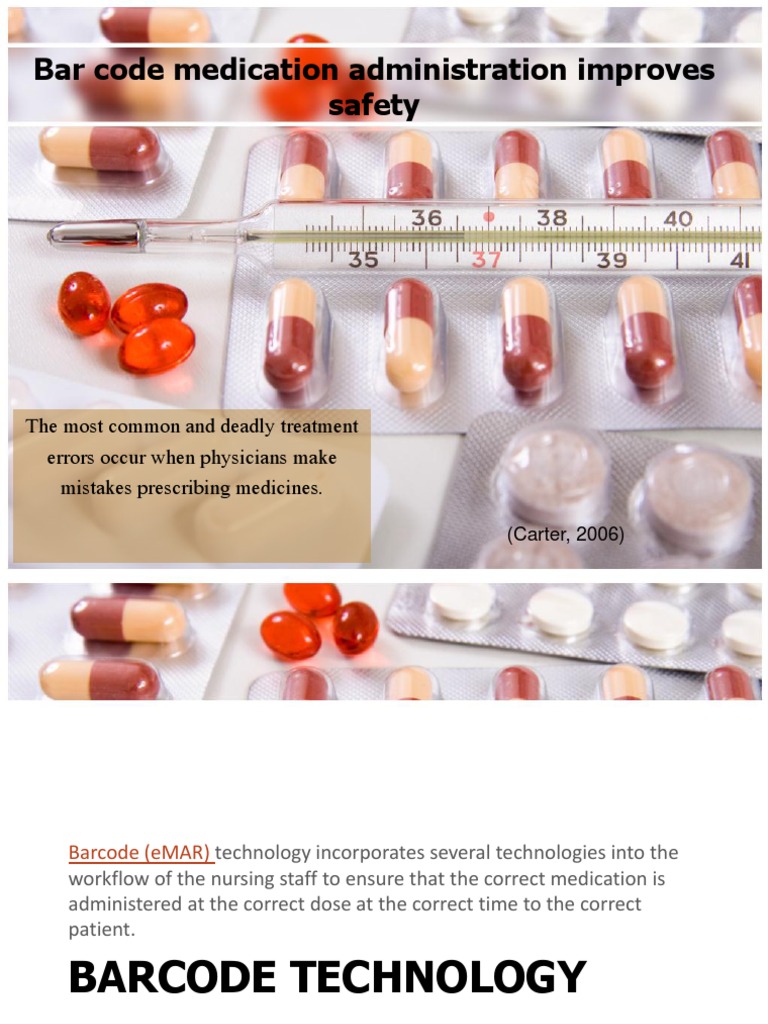 Bar Code Medication Administration Improves Safety | PDF