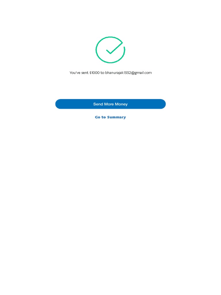 Paypal Payment Receipt 6 | PDF