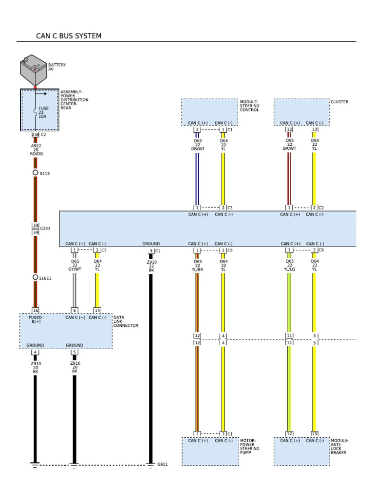 CAN Bus 300C 2012 | PDF