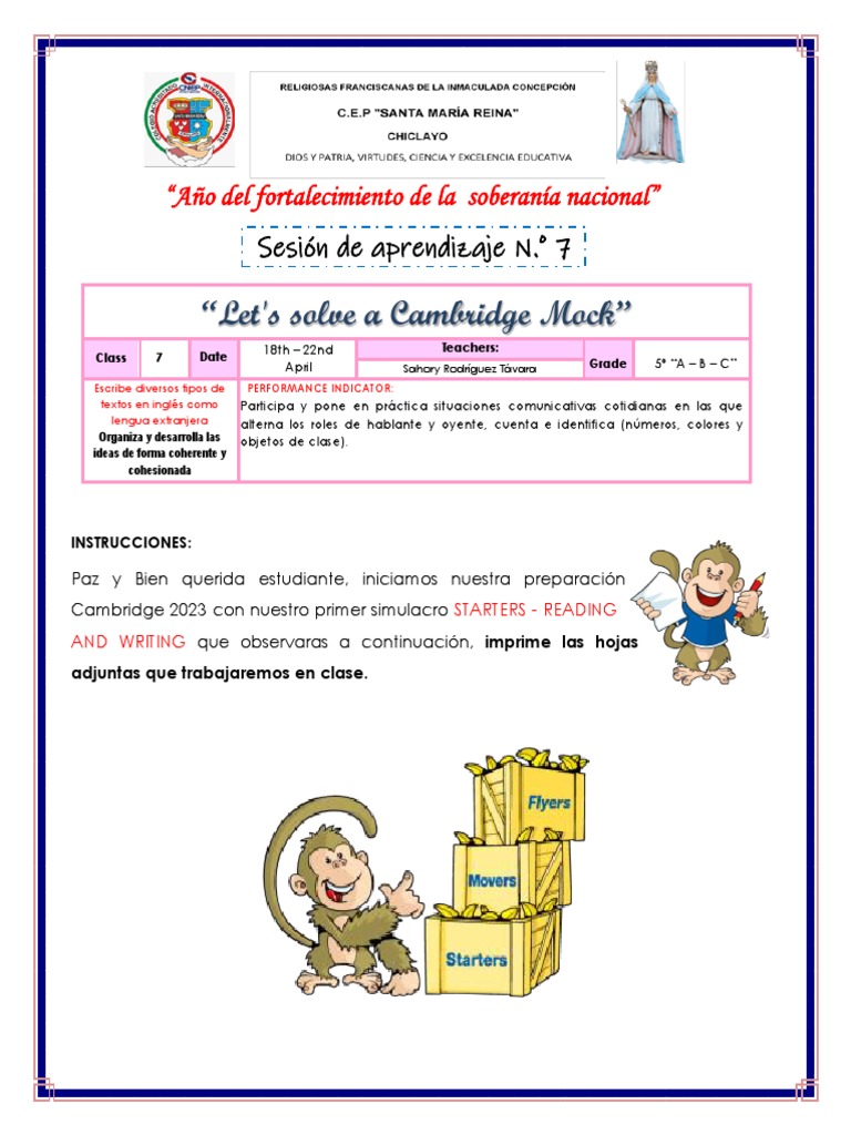 Lets Solve A Cambridge Mock Pdf