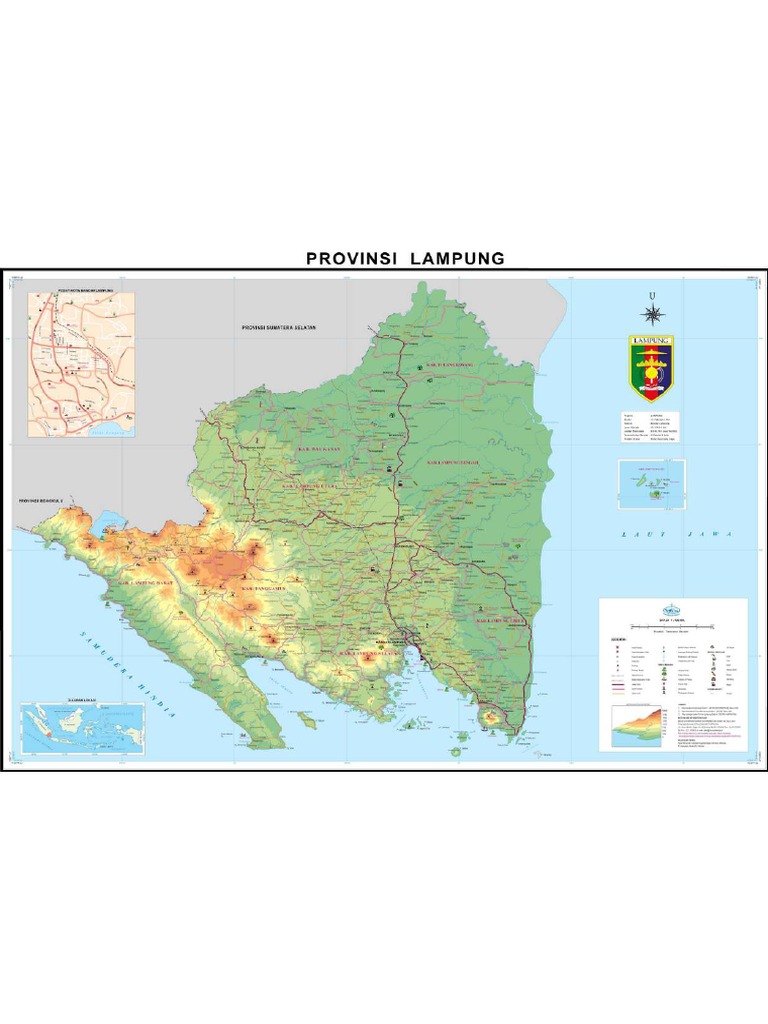Peta Lampung | PDF