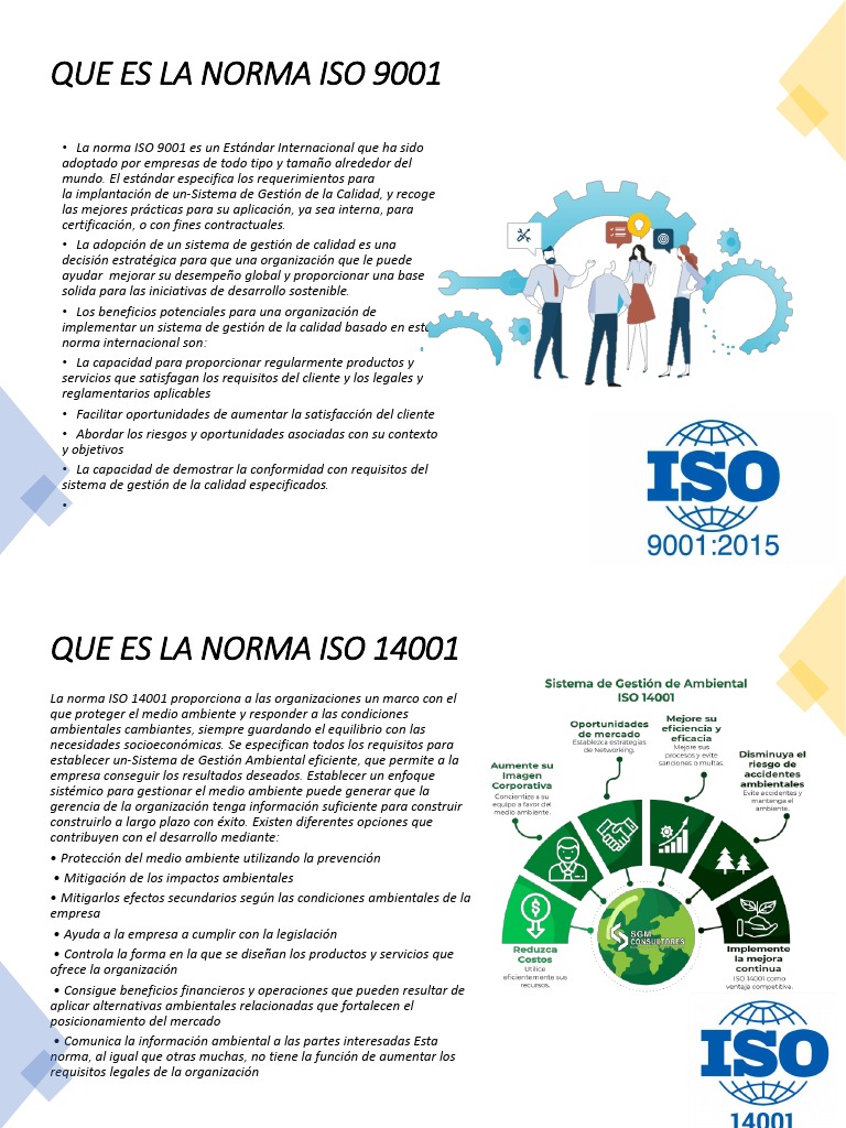 Beneficios de la norma ISO 9001:2015 | PDF | Gestión de la calidad ...