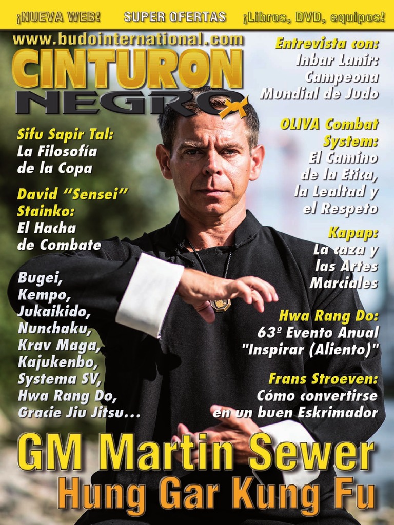 Revista Artes Marciales Cinturon Negro 482 - Septiembre 1 Año Mmxxiii 