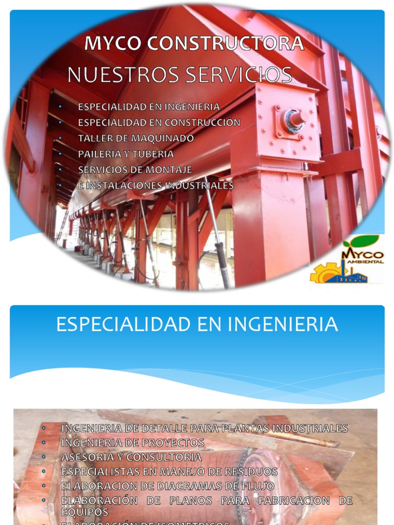 PRESENTACIÓN MYCO (2) | PDF | Tubería (transporte de fluidos ...