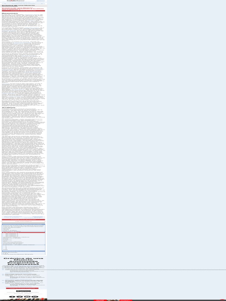 Resumen y Análisis Del Capítulo 1 GradeSaver | PDF