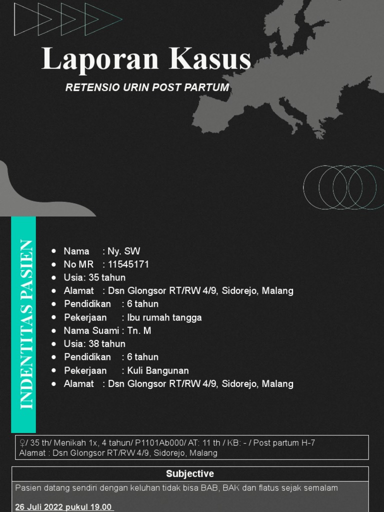 LAPSUS Retensio Urin | PDF