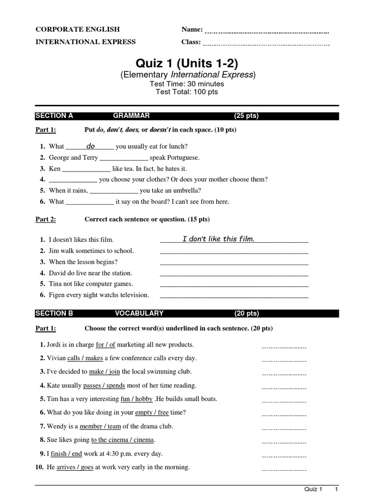 Quiz 1 Units 1 2 Pdf Linguistics Human Communication