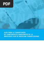 Protocolo de Transfusion Masiva | PDF | Transfusión de sangre | Sangrado