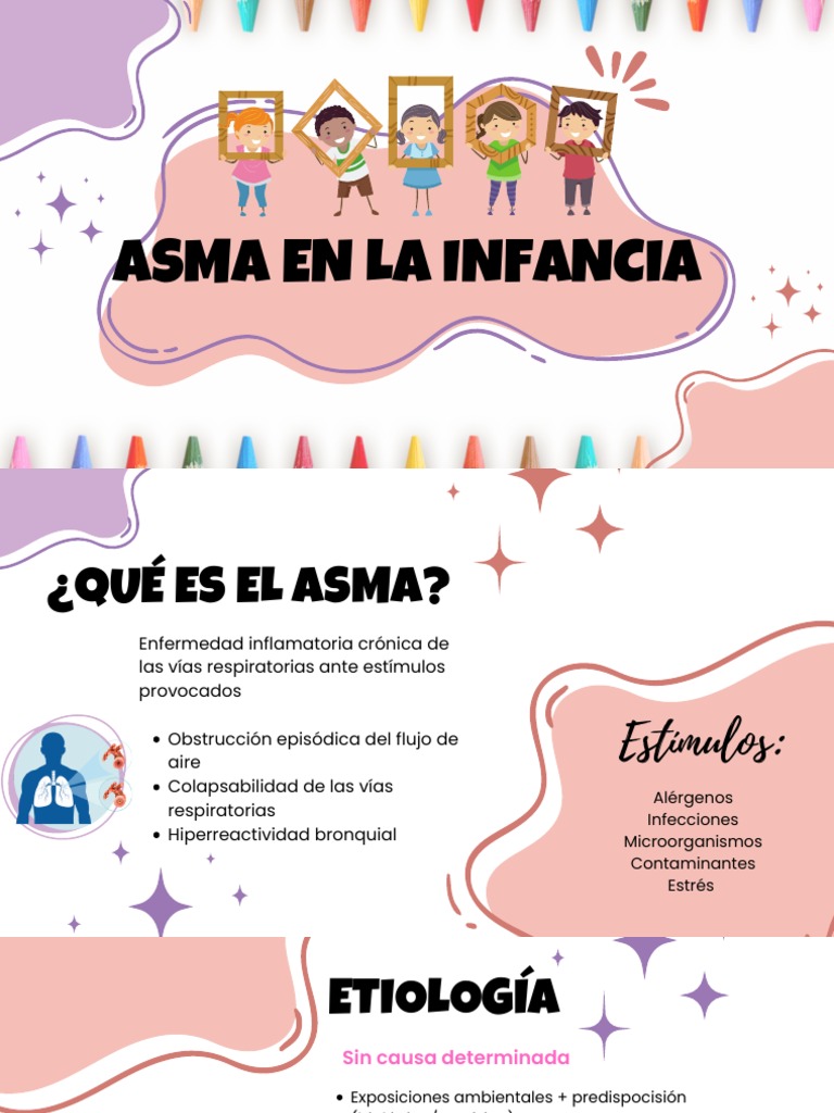 Asma en la Infancia: Causas y Tratamiento | PDF | Asma | Alergia