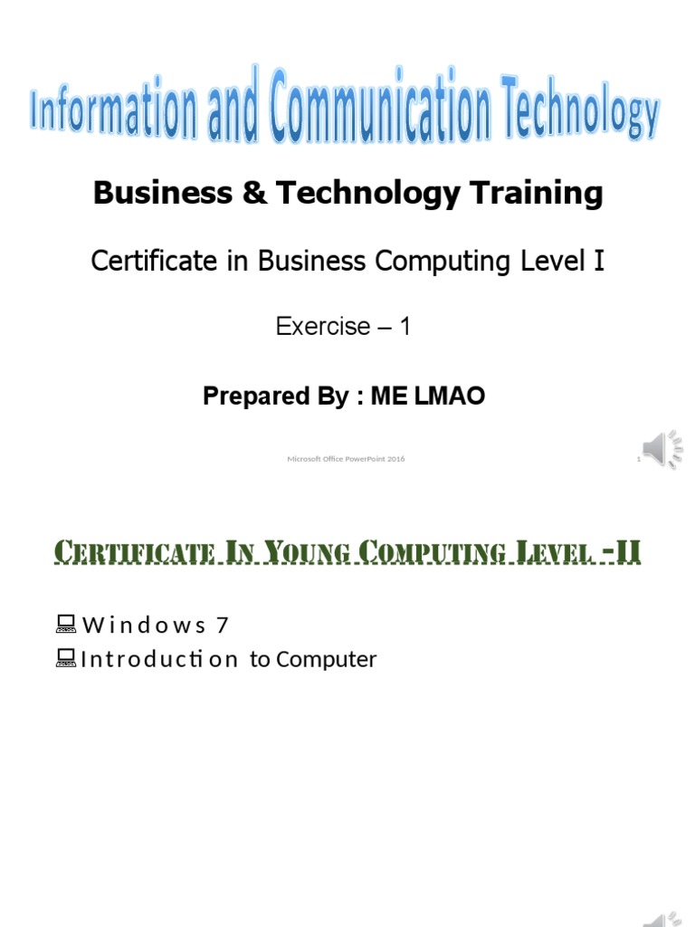 Powerpoint Exercise Pdf Microsoft Office Microsoft 