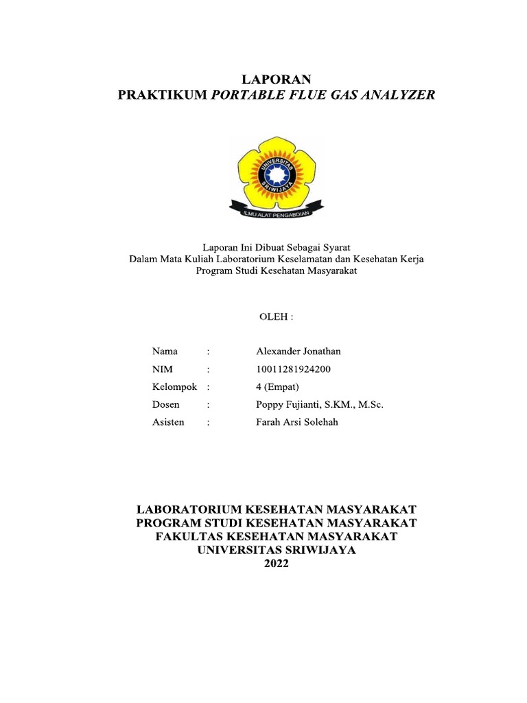 Contoh Laporan Praktikum | PDF