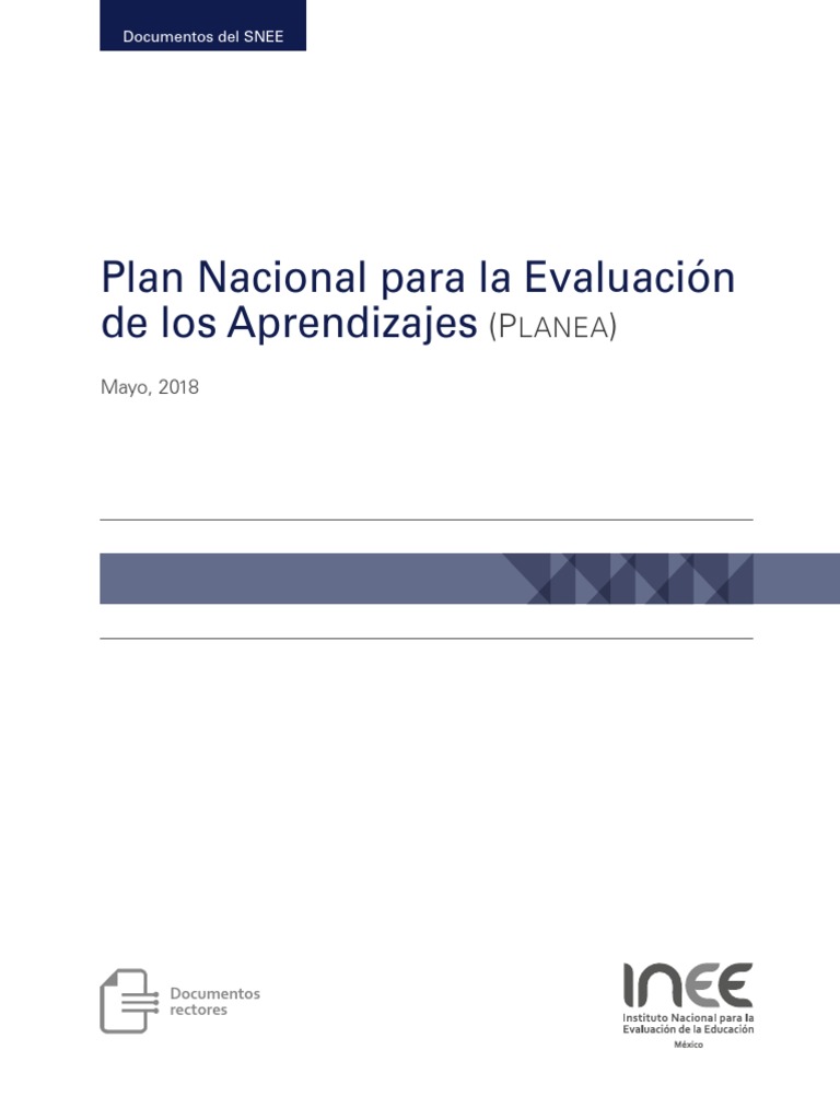 Plane A Documento Rector 18 | PDF | Enseñando | Evaluación