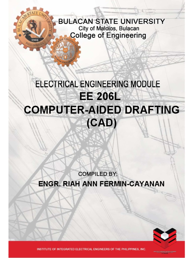 EE 206L Computer-Aided Drafting - MODULE 1 | PDF | Auto Cad | 3 D Modeling