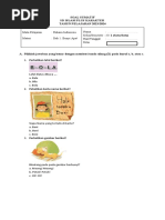 Soal Matematika Kelas 1 Bab 1 | PDF | Olahraga & Rekreasi | Griya & Taman