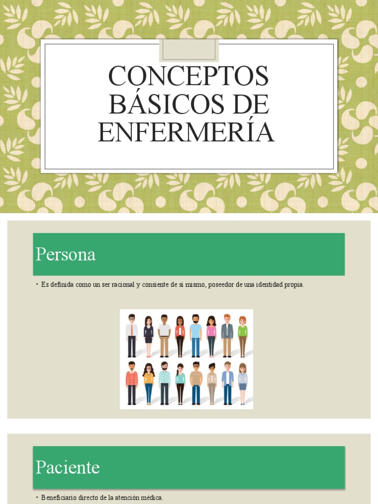 Conceptos Basicos de Enfermeria | PDF | Enfermería | Hospital