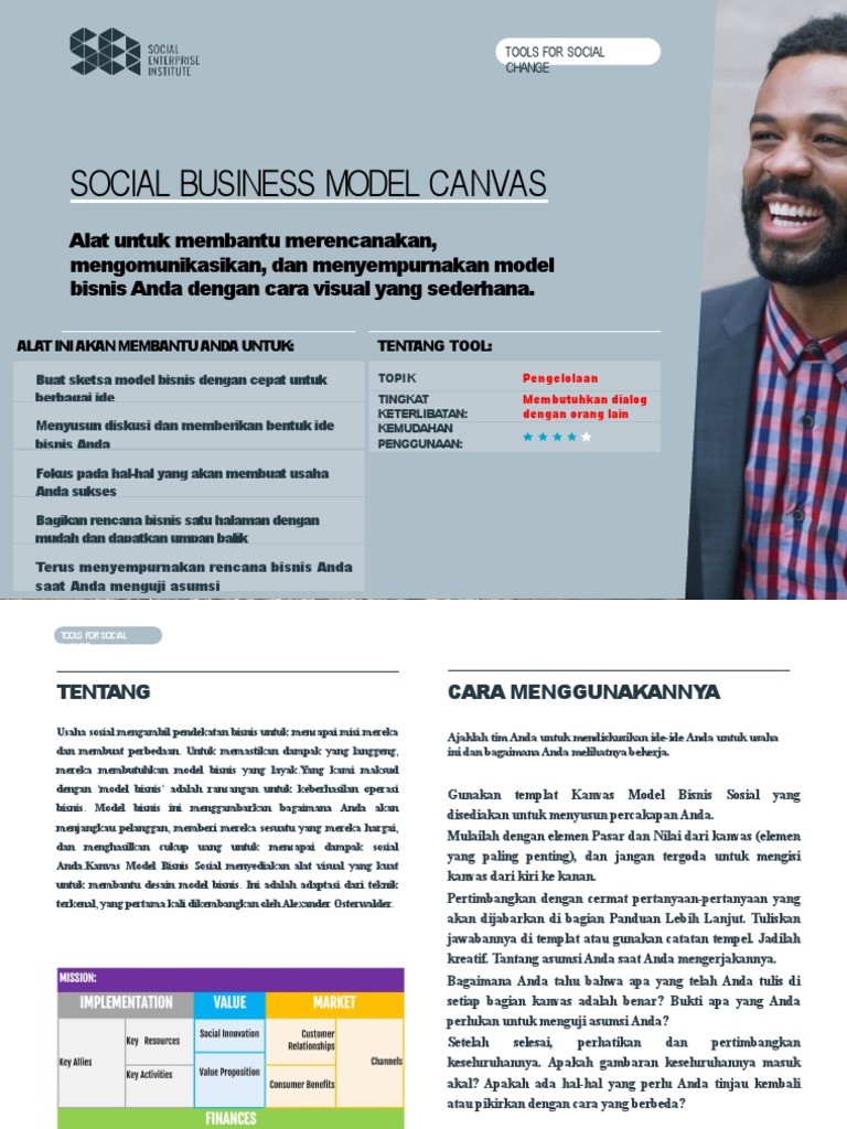 Social Business Model Canvas | PDF