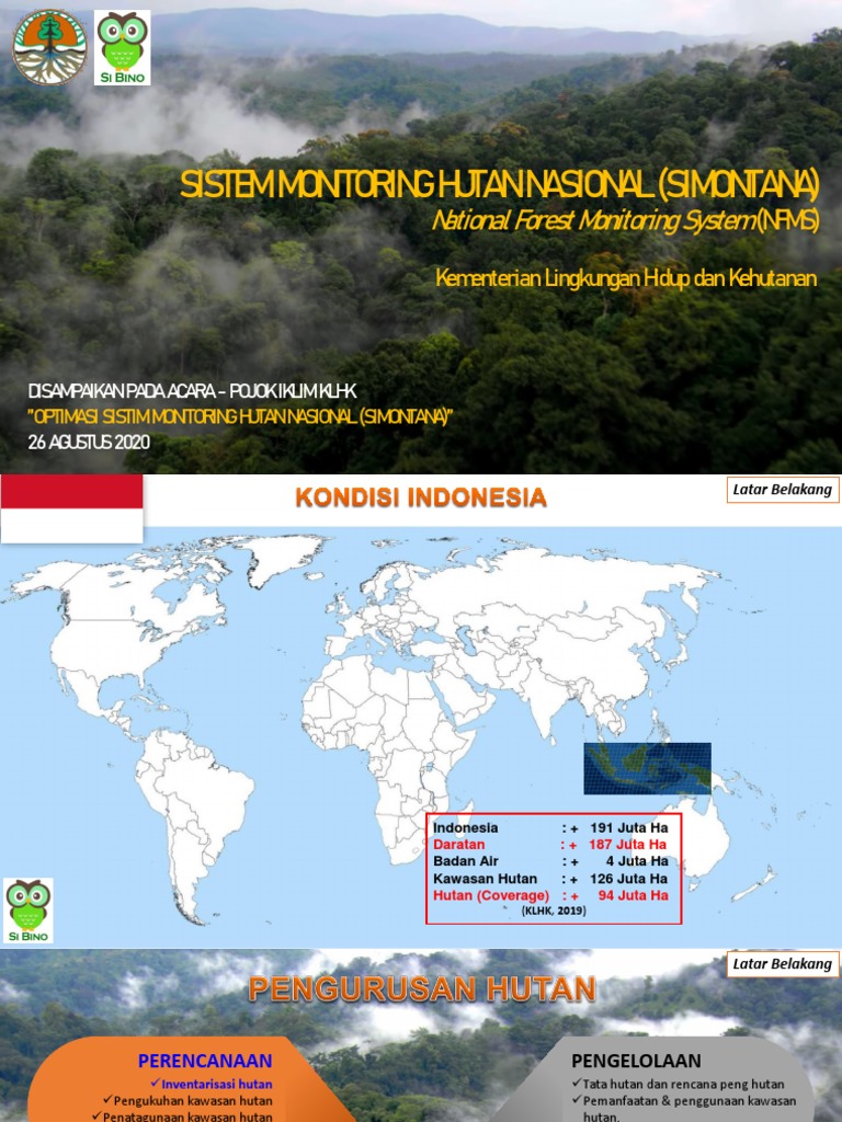 Pojok Iklim SIMONTANA KLHK | PDF