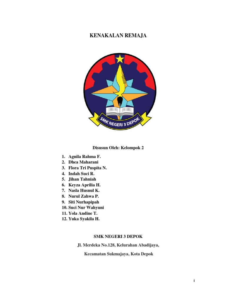 Analisis Kenakalan Remaja | PDF