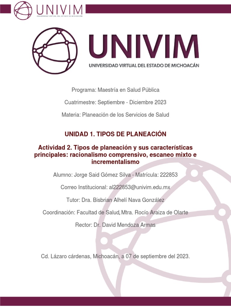 Características del Incrementalismo | PDF | Planificación