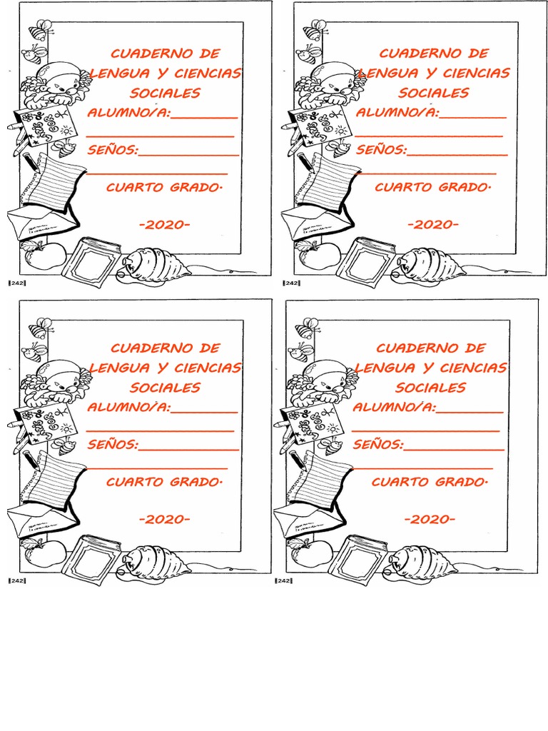 Portadas Cuadernos Pdf