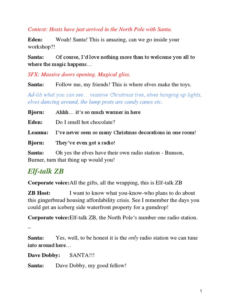 Ckcks Scene | PDF | Santa Claus