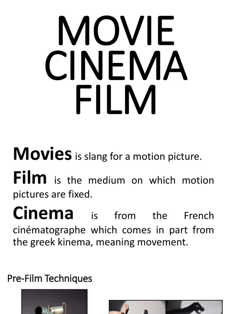 RC2 Lesson1 History of Film Philippines and Abroad | PDF | Cinematography