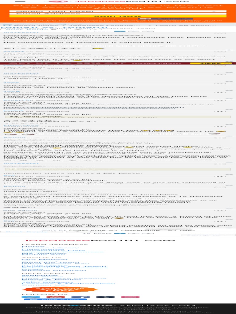 Learn Japanese Forum - Romaji vs. Romanji | PDF | Human Communication