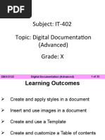 Digital Documentation Note - Class - 9 | PDF | Computers