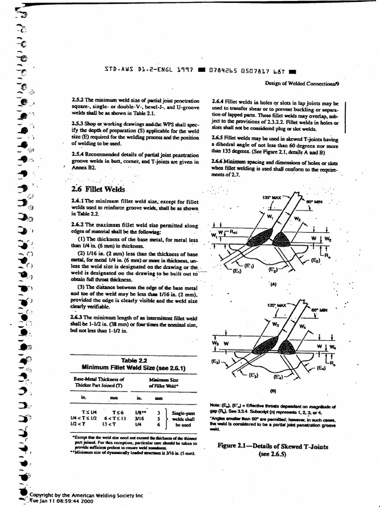Design of Welded Connections | PDF
