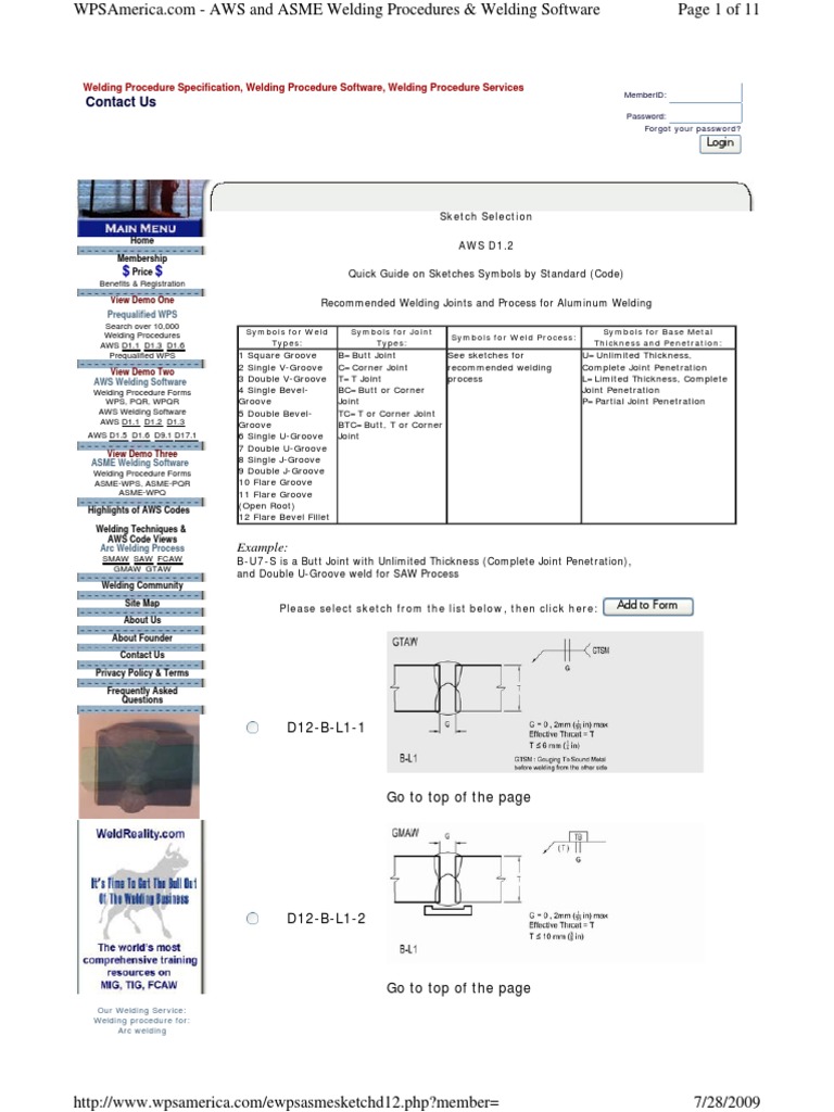AWS Welding Symbols | PDF | Welding | Construction