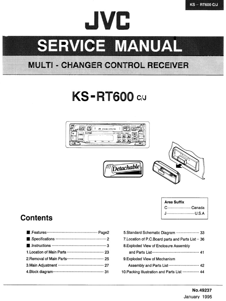 JVC Ks Rt600 | PDF