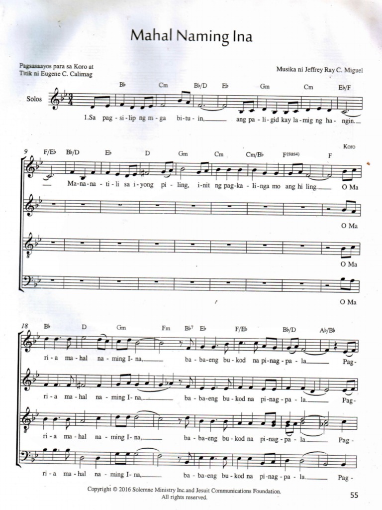 Mahal Naming Ina 2 | PDF