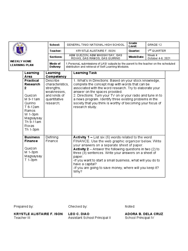 WHLP 21 22 Official | PDF | Learning | Cognitive Science