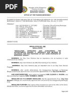 Barangay Assembly Post Activity Report Template | PDF