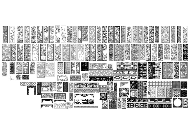 Celosias DXF 2-Model | PDF