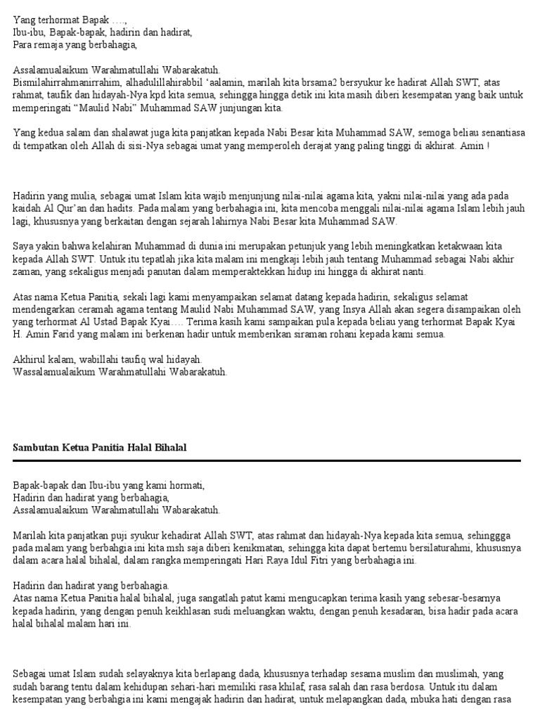 Yang Terhormat Bapak | PDF